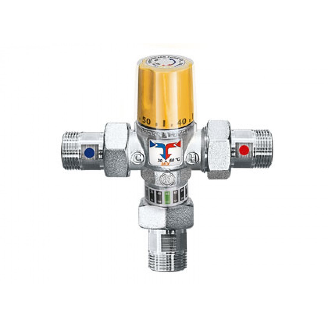 Θερμοστατική Βαλβίδα Ανάμιξης Brass Form 1/2"