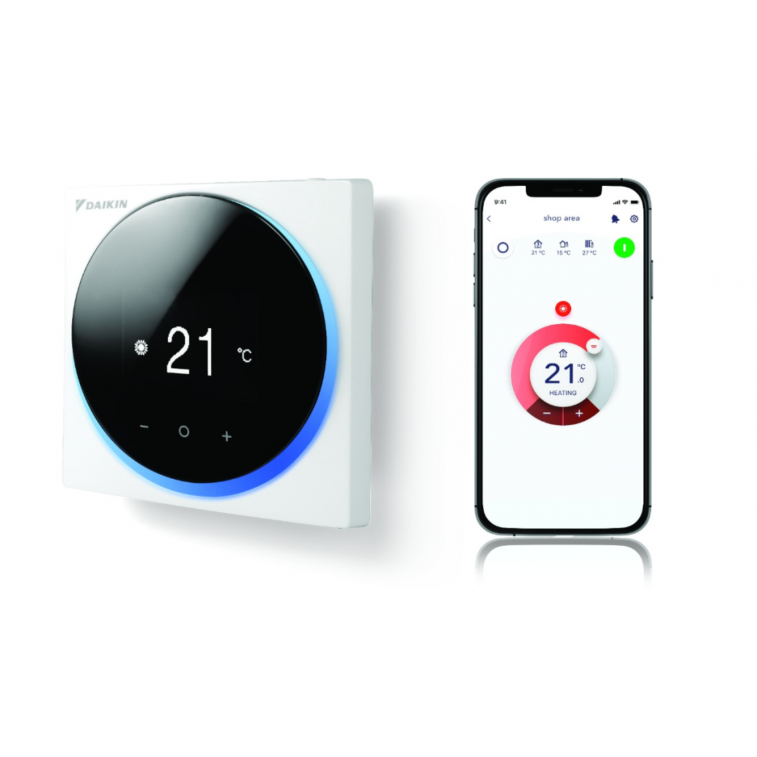 Daikin Ενσύρματο Τηλεχειριστήριο Madoka - BRC1H52W Λευκό